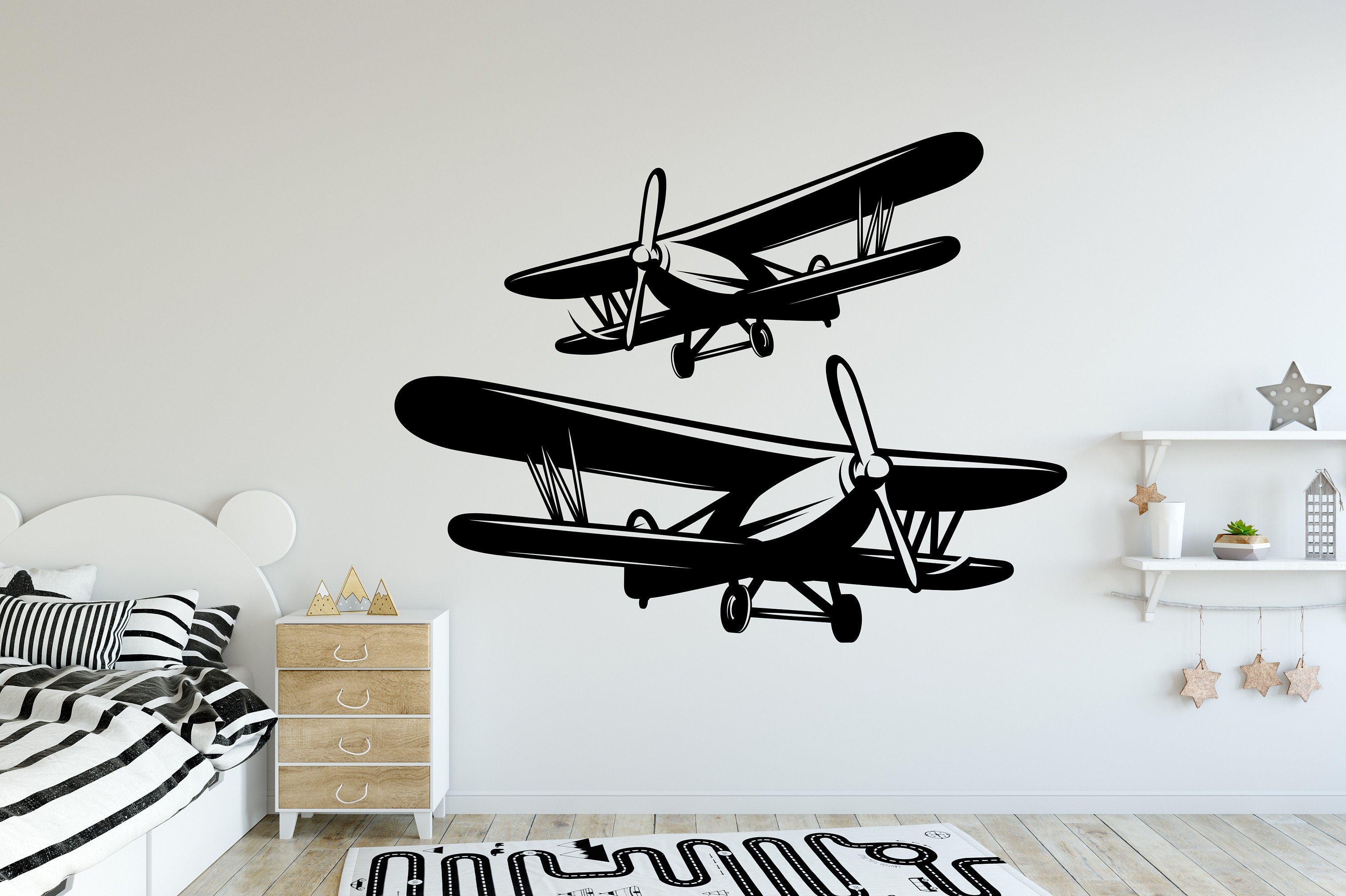 Airplane Decals For Nursery