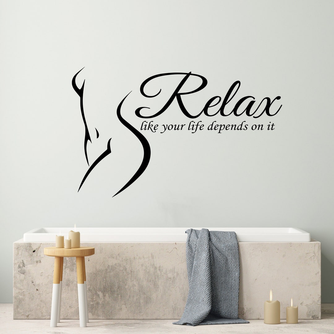 Wall Decals Spa Therapy Beauty Decal Vinyl Sticker SPA Beauty Salon Art ...