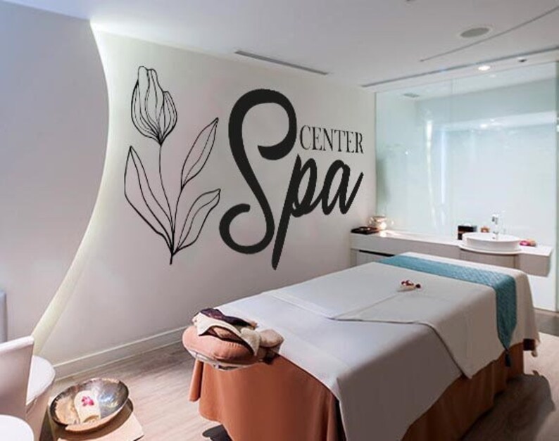 Wall Decals Spa Therapy Beauty Decal Vinyl Sticker SPA Beauty Salon Art ...