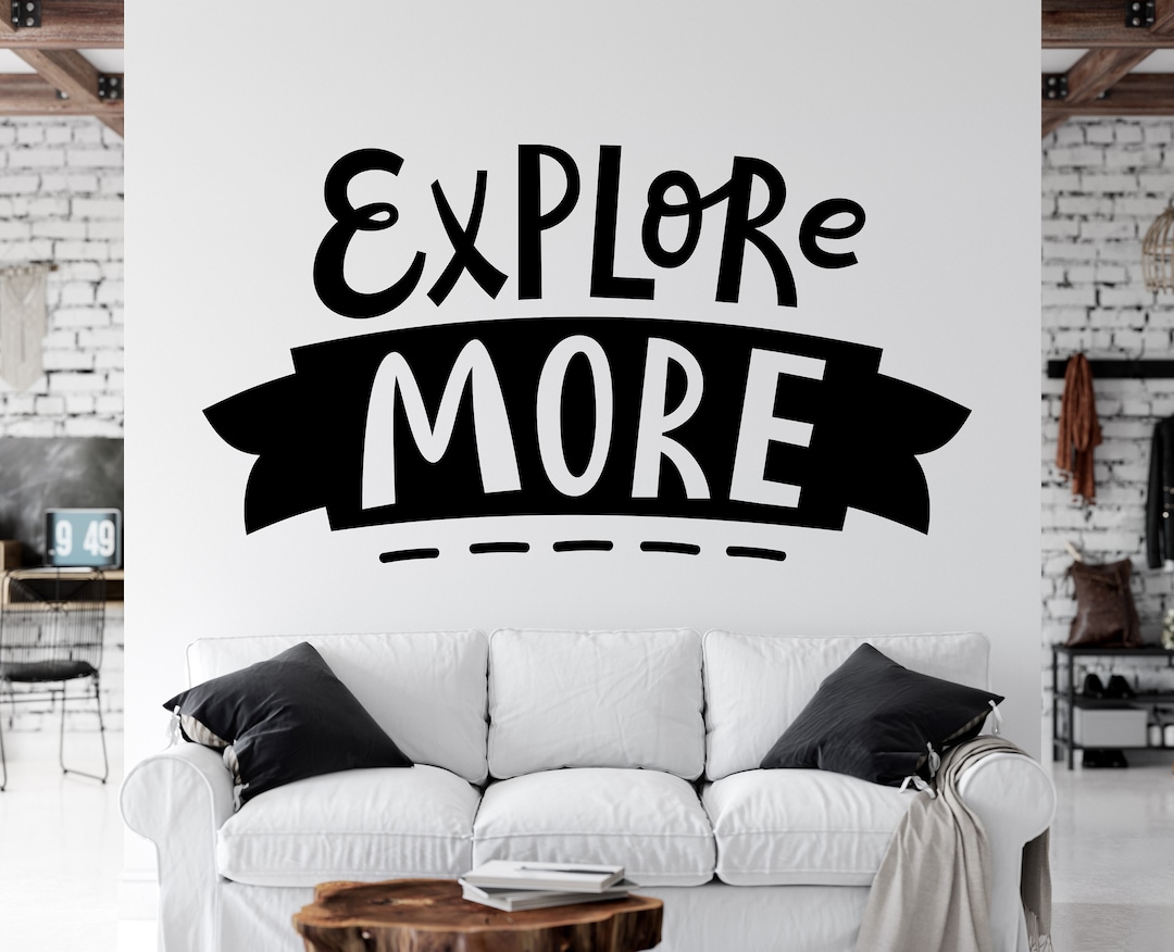 Explor Wall Decal Home Design Camper Wallstickers Adventure Campers ...