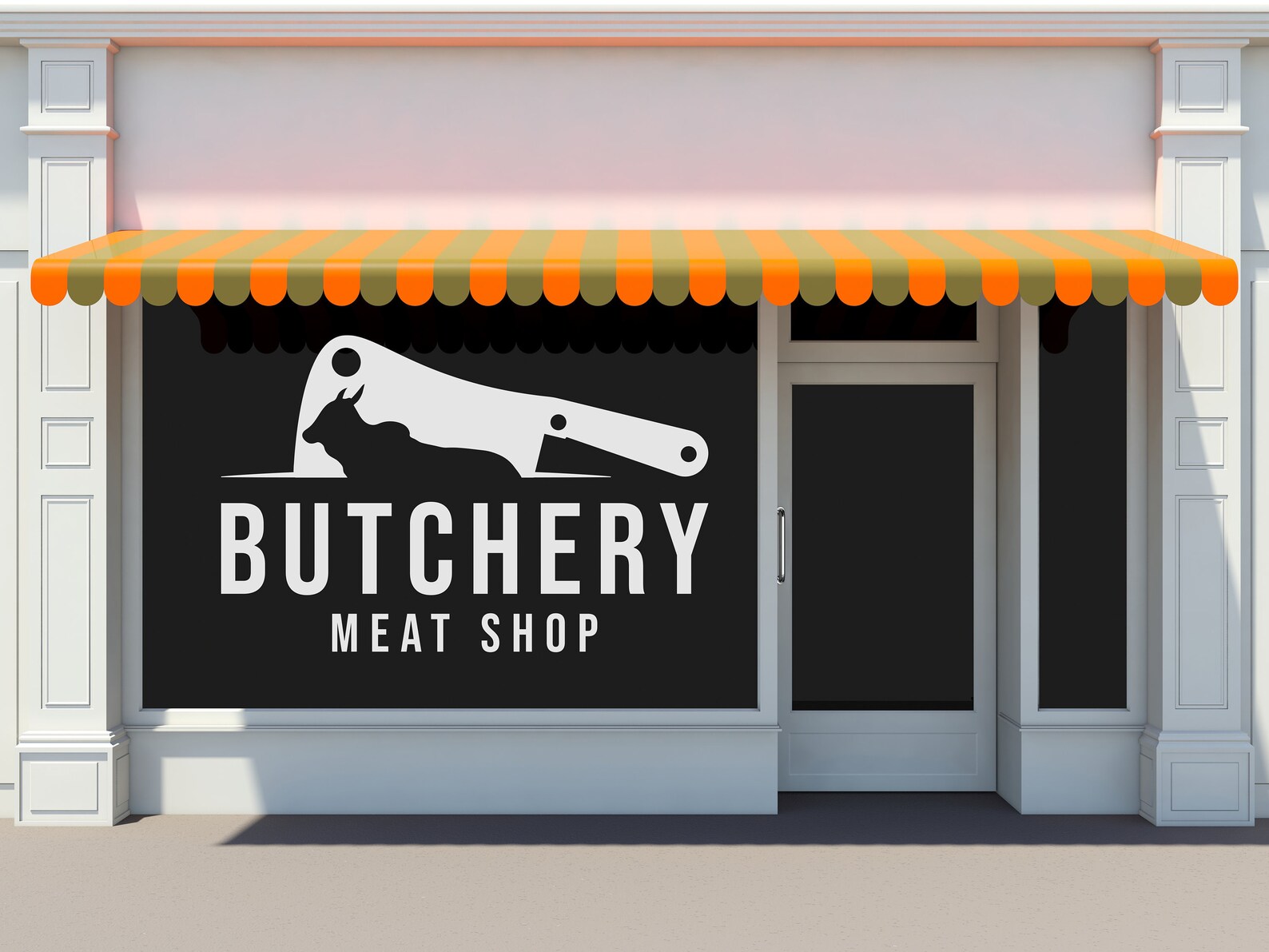Butchery Wall Decal Meat Wall Decal Fresh Meat Sticker - Etsy