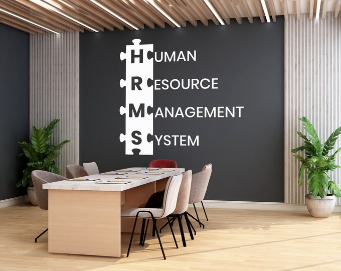 Office Wall Decal Human Resources Wall Sticker Office Decor Inspire ...