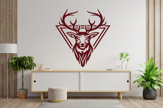 Deer Decal Animal Decal Amazing Decal Design Deer Wall Art | Etsy