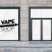 Vape Shop Decal ,window Sticker ,smoke Shop Decor, Vape Sticker, Vapor ...
