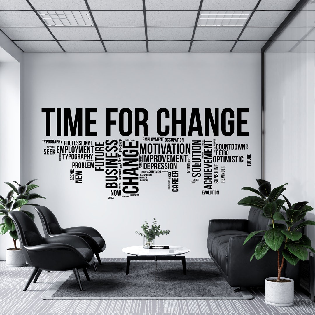 Office Wall Decal,office Decal, Office Wall Art,office Decor,typography ...