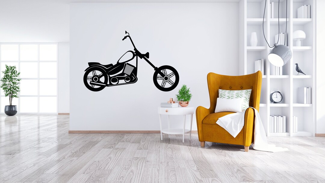 Highway Moto Wall Decal,motorcycle Wall Decal,motorcycle Wall Decor ...