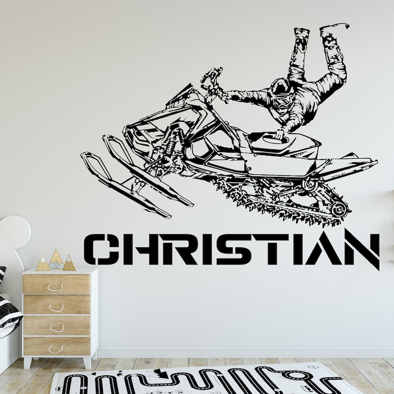 Snowmobile Wall Art - Etsy