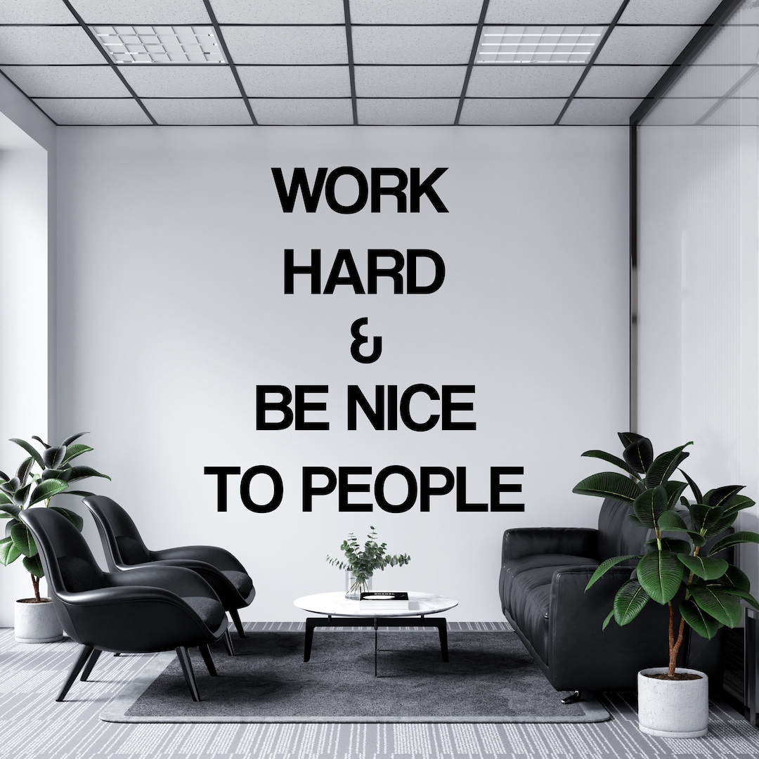 Office Quotes Wall Decal,office Wall Decal,office Decal, Office Wall ...