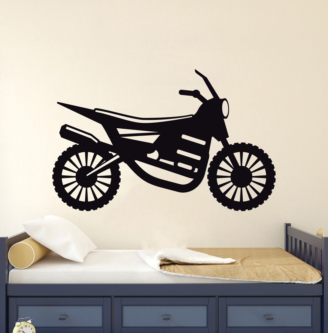 Extreme Sport Moto Wall Decal,motorcycle Wall Decal,motorcycle Wall ...