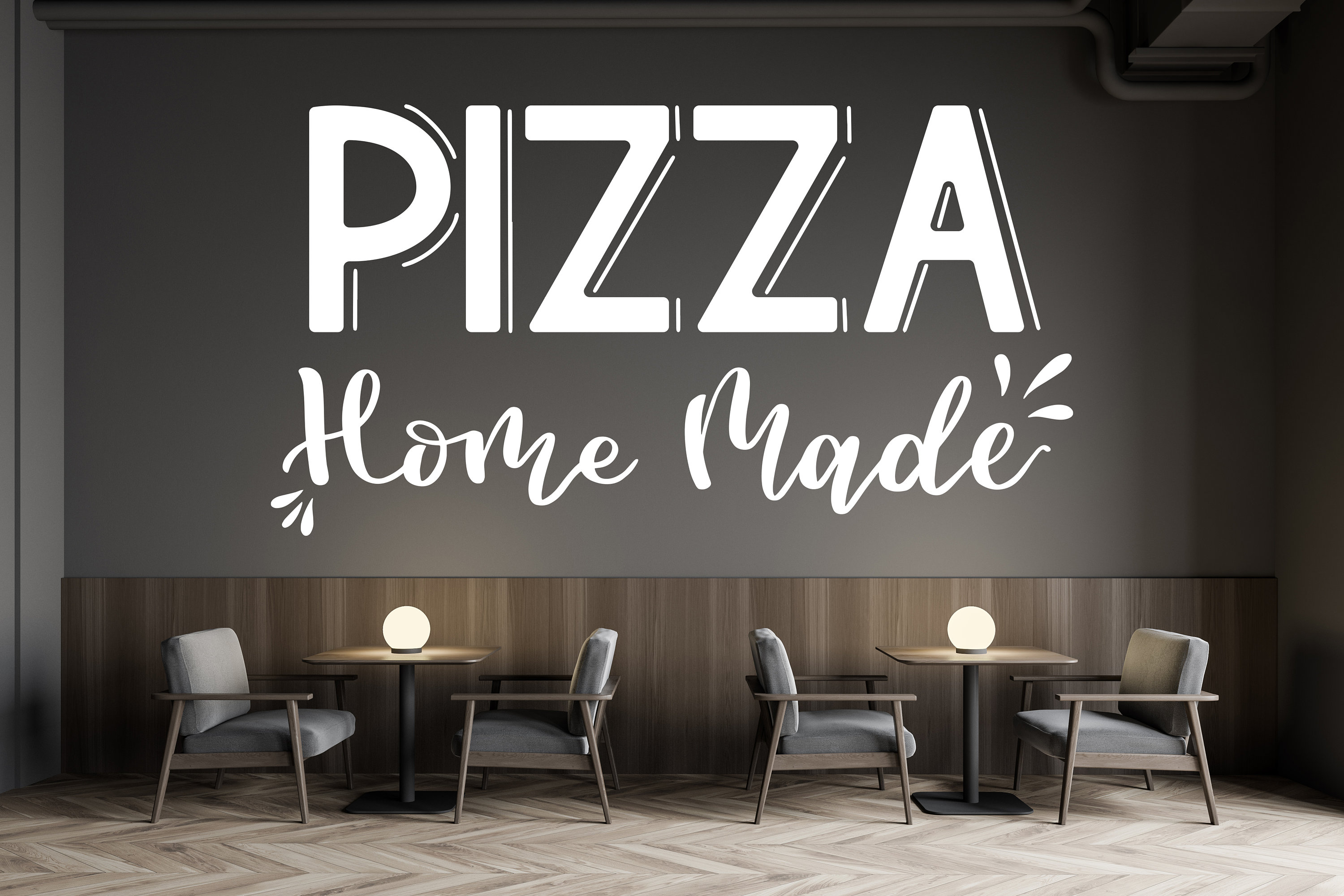 Pizza Wall Decal Pizzeria Wall Sticker Pizza Wall Sticker Food - Etsy