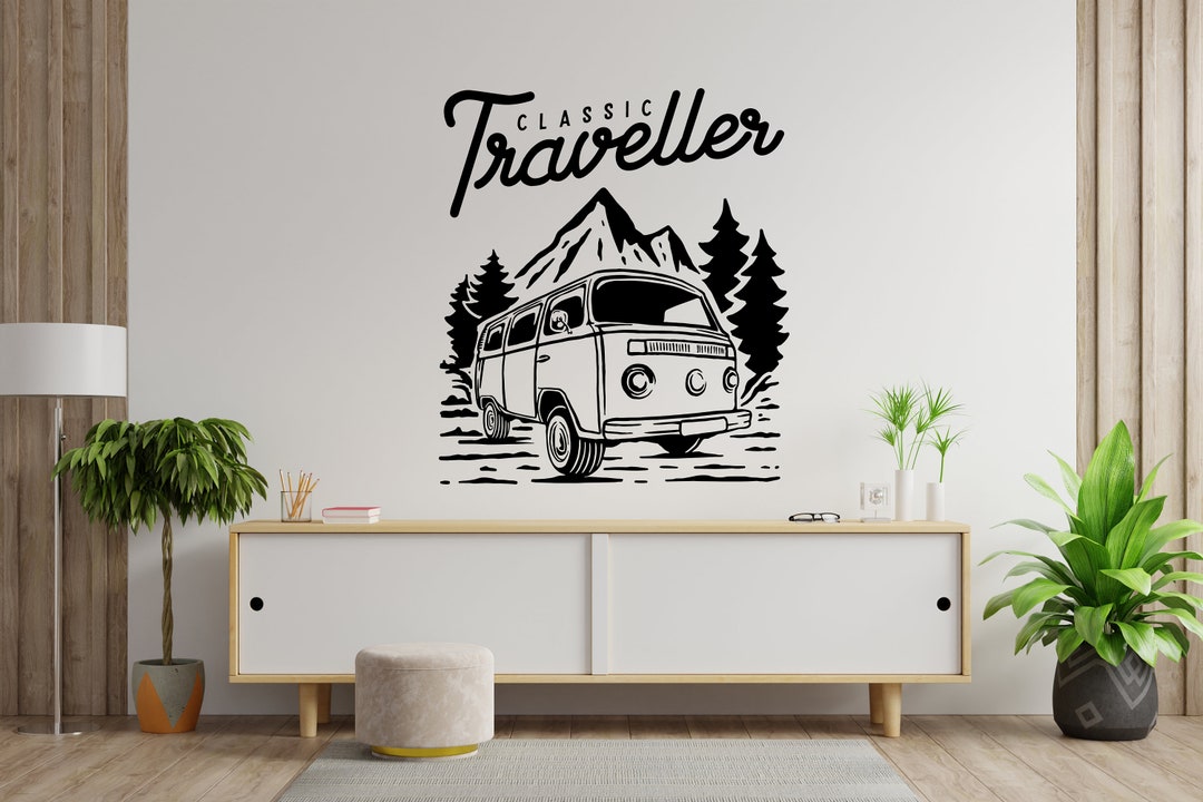 Travel Wall Decal Quotes Wall Decal Exploring Wall Art Travel Wall ...