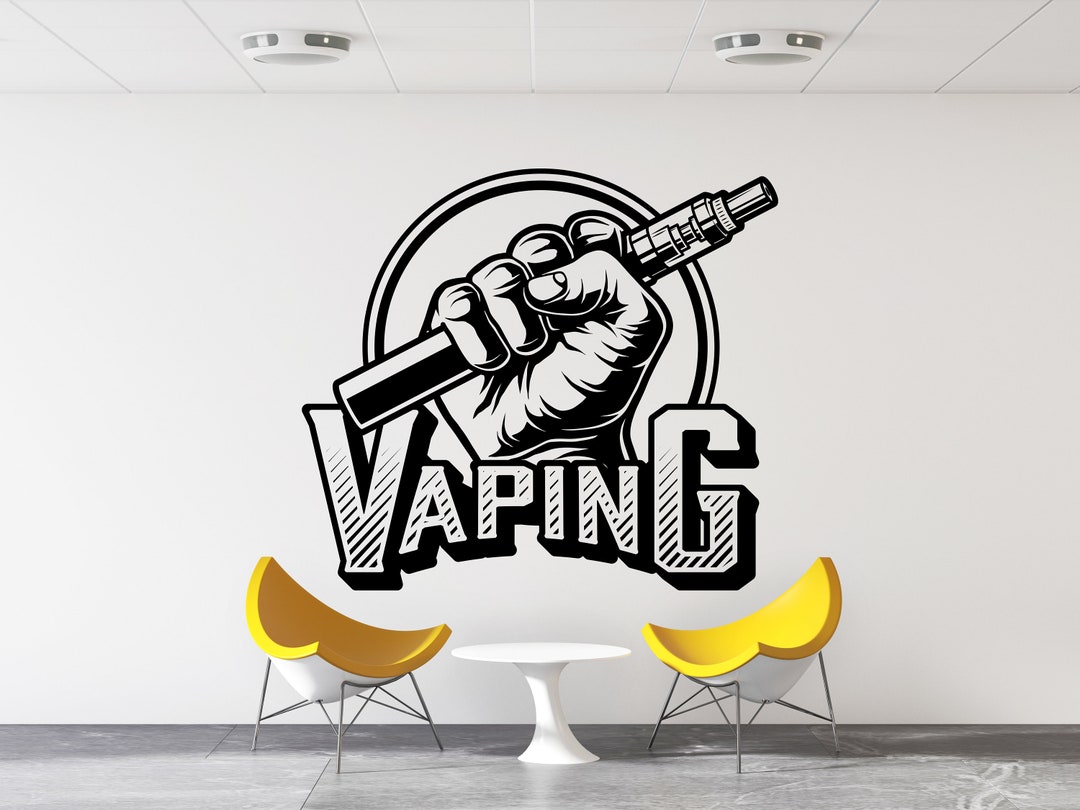 Vape Shop Decal ,window Sticker ,smoke Shop Decor, Vape Sticker, Vapor ...