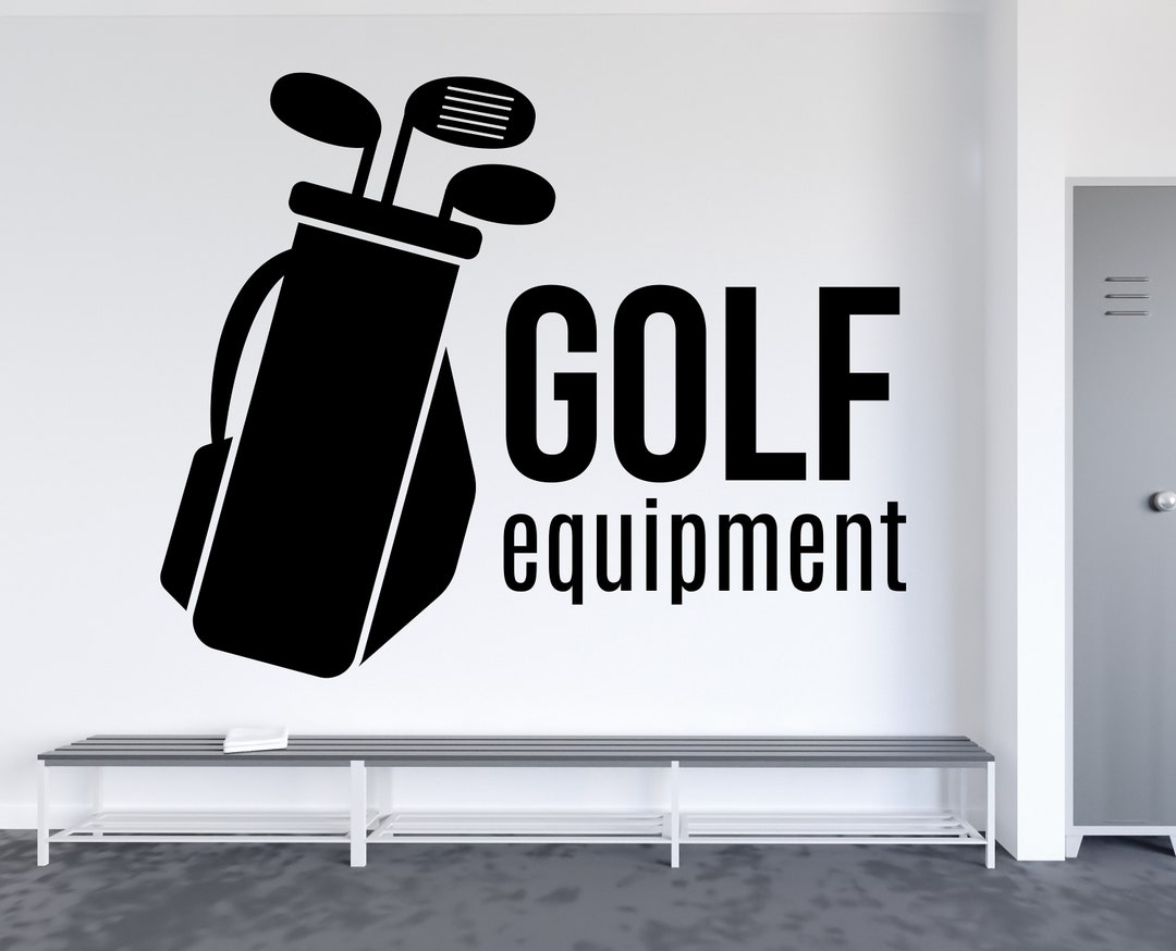 Golf Decal Vinyl Decal Golf Sticker Sport Wallstickers Golf Game Decal ...