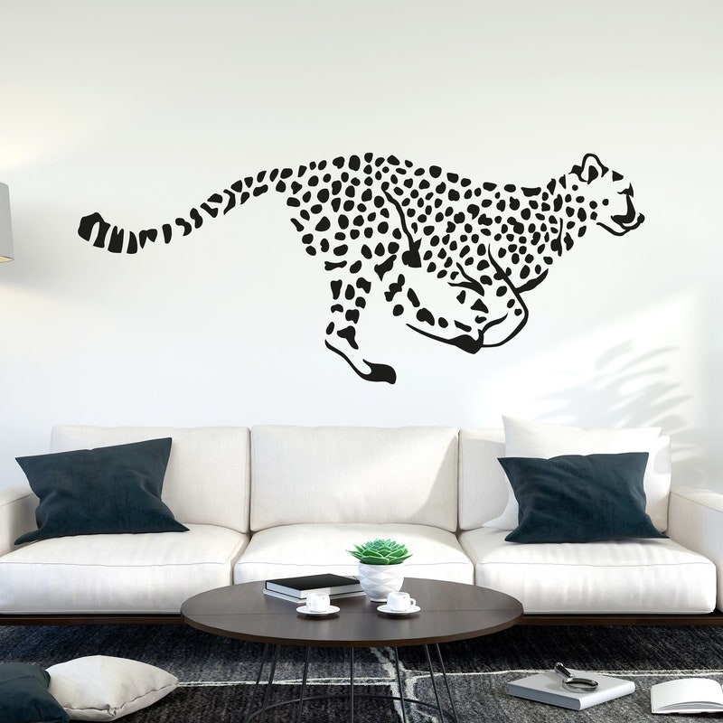 Leopard Wall Decal - Etsy
