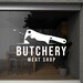 Butchery Wall Decal Meat Wall Decal Fresh Meat Sticker Butchery Wall ...