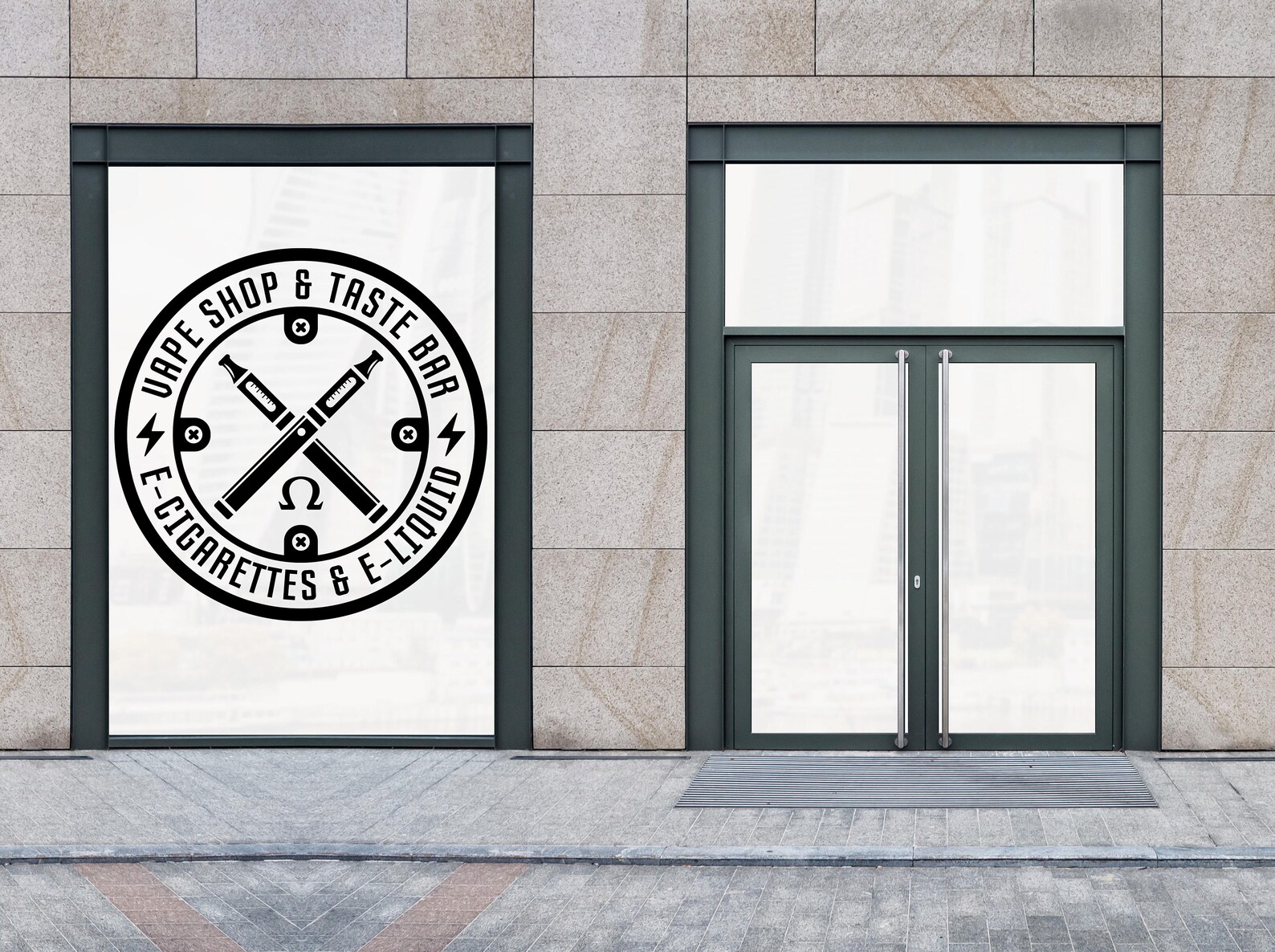 Vape Shop Decal window Sticker smoke Shop Decor Vape - Etsy