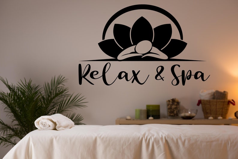 Wall Decals Spa Therapy Beauty Decal Vinyl Sticker SPA Beauty - Etsy
