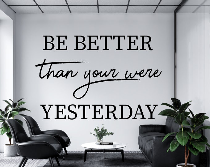 Office Quotes Wall Decal,office Wall Decal,office Decal, Office Wall ...