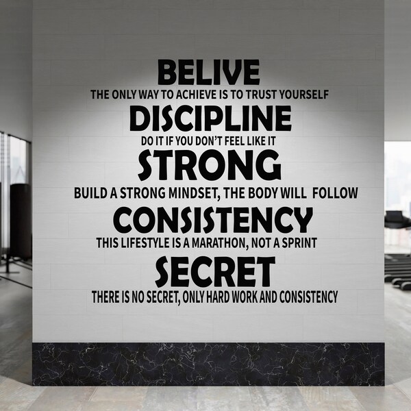 Believe Wall Decal - Etsy