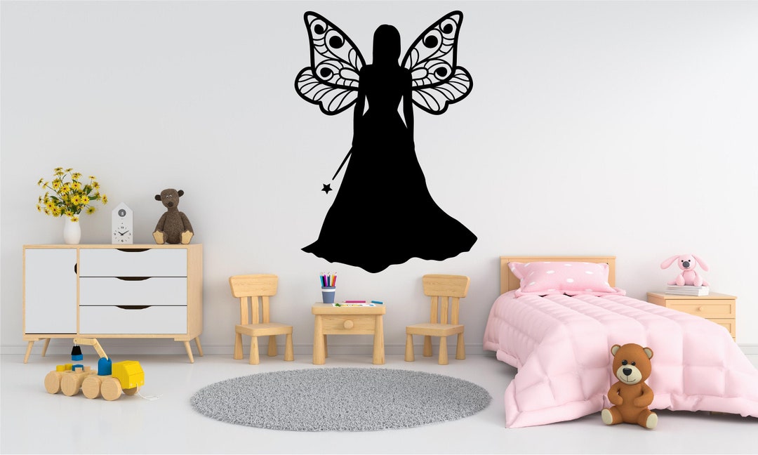Fairy Wall Decal Fairy Home Design Fairy Wallsticker Magic World Decal ...