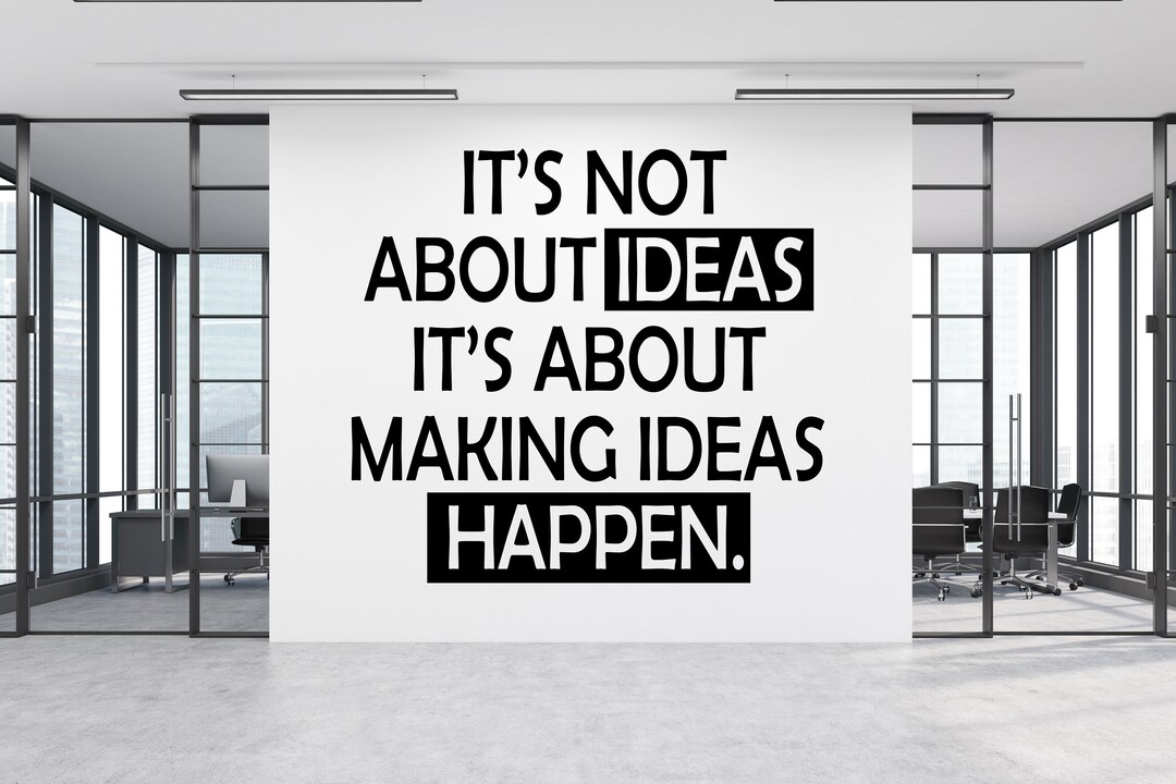 Office Wall Decal,office Decal, Office Wall Art,office Decor,work Wall ...