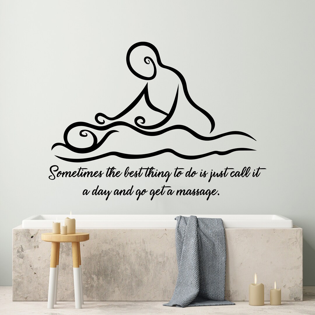 Wall Decals Spa Therapy Beauty Decal Vinyl Sticker SPA Beauty Salon Art ...