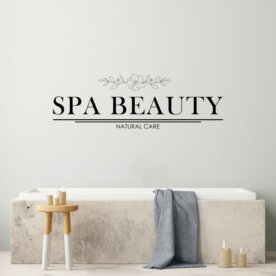 Wall Decals Spa Therapy Beauty Decal Vinyl Sticker SPA Beauty Salon Art ...