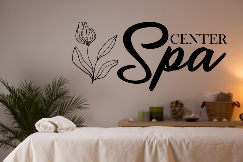 Wall Decals Spa Therapy Beauty Decal Vinyl Sticker SPA Beauty Salon Art ...