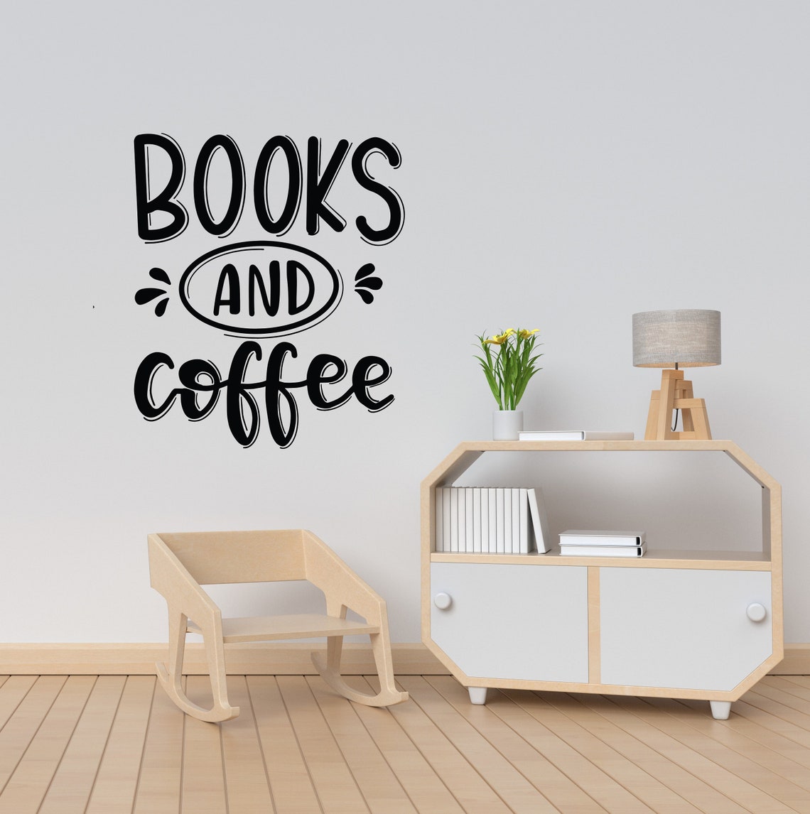 Book Wall Decal Book Wall Sticker Reading Book Decal Book Wall Sticker ...