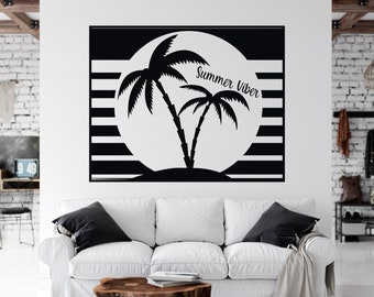 Summer Wall Decal | Etsy