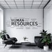 Office Wall Decal Human Resources Wall Sticker Office Decor - Etsy