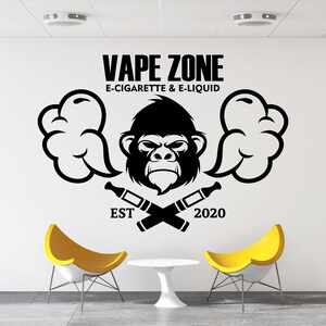Vape Shop Decal ,window Sticker ,smoke Shop Decor, Vape Sticker, Vapor ...