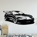 Car Wall Decal Car Wonderful Decal Super Car Decal Car Wall Art Sport ...