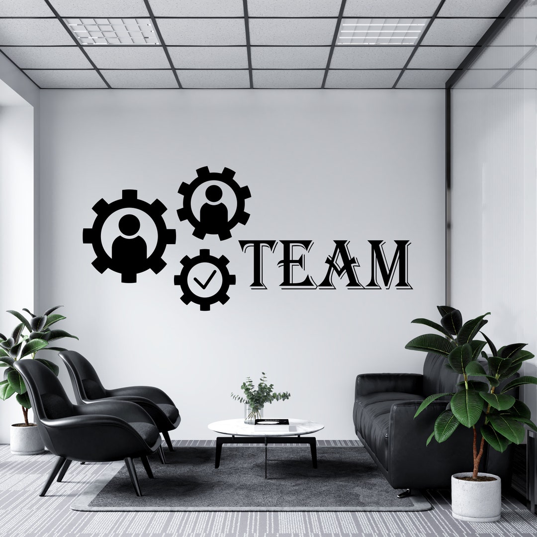 Team Wall Decal Office Wall Decal,office Wall Decor,office Wall Art ...