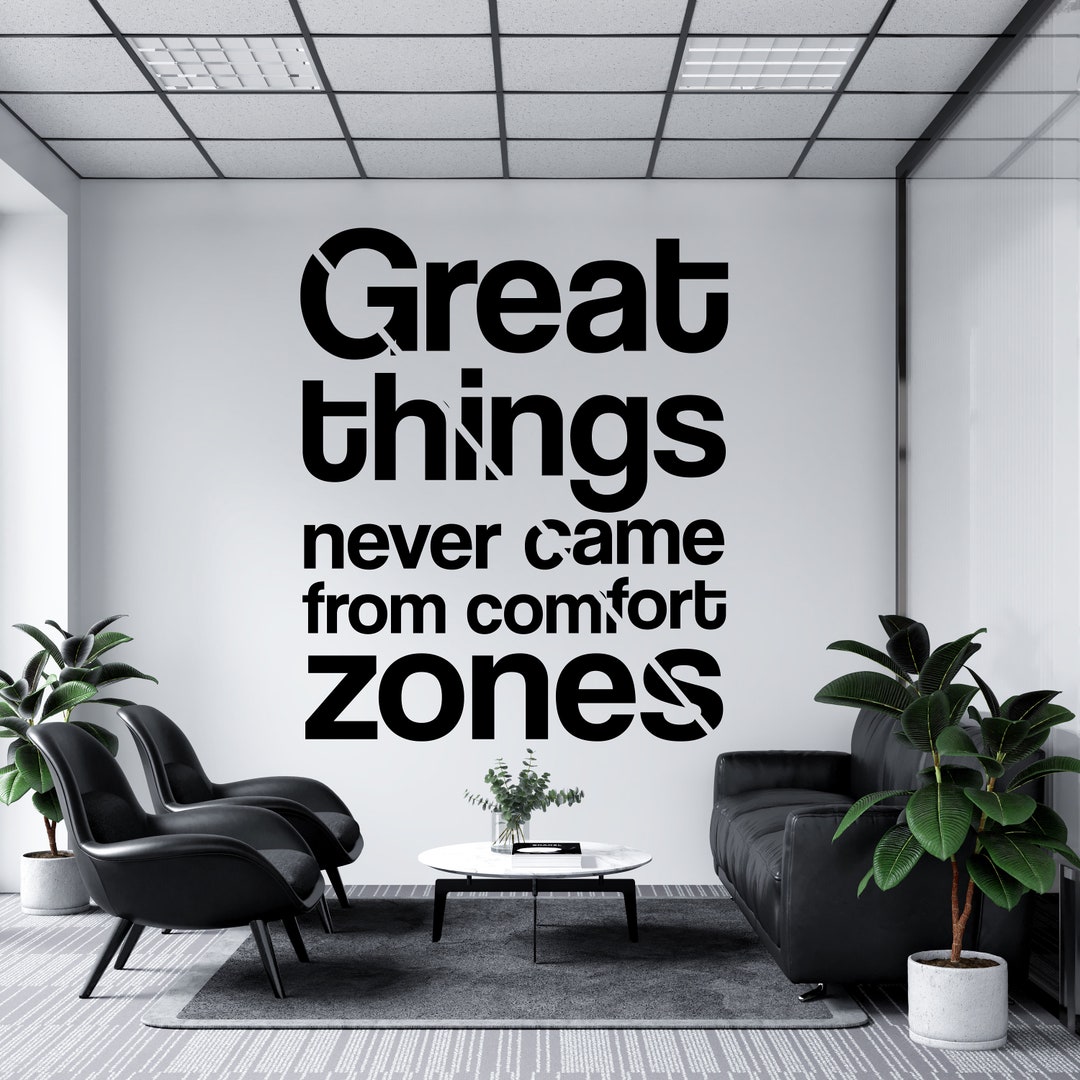 Motivational Office Wall Decal,office Wall Decal,office Wall Art,office ...