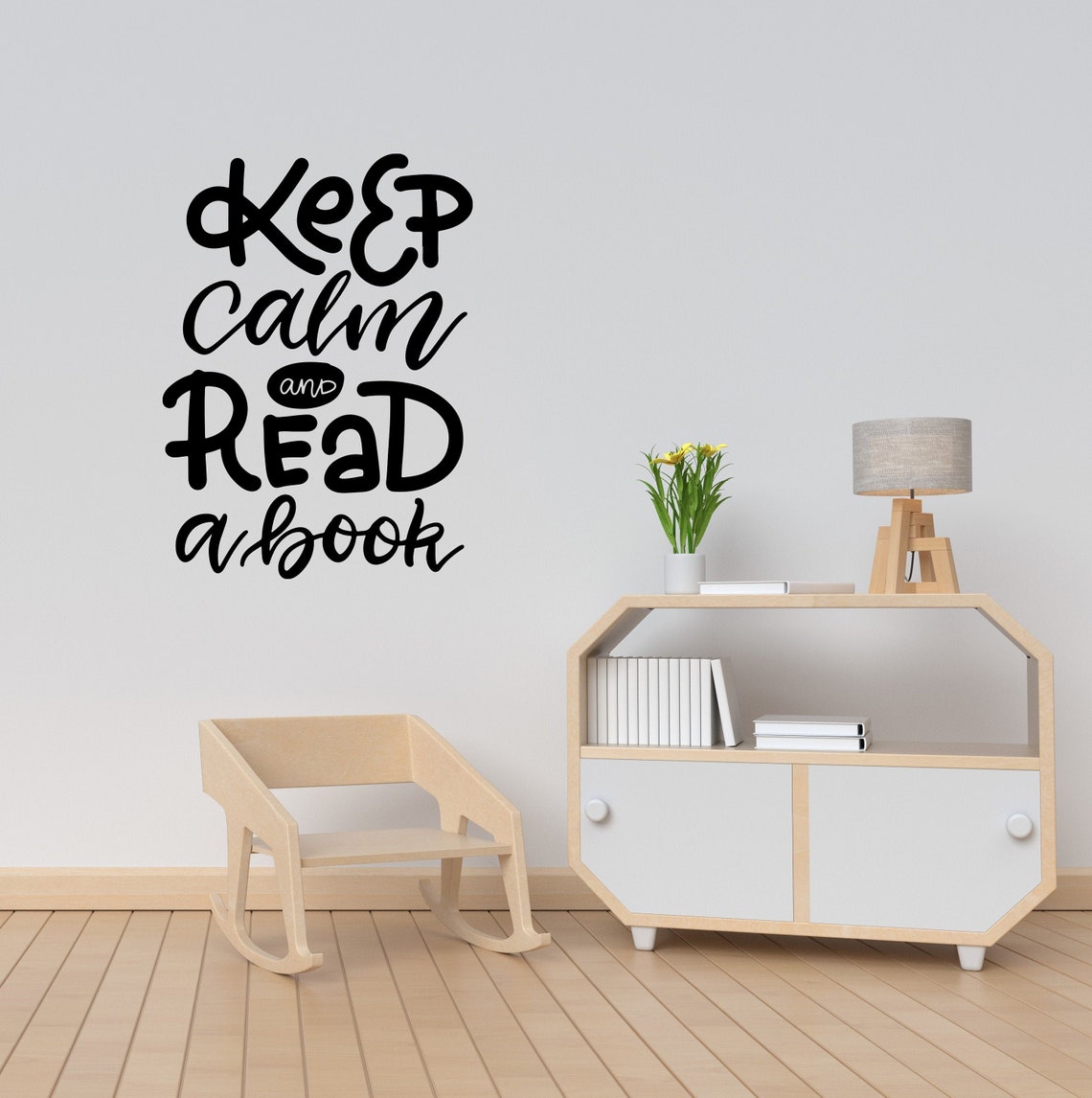 Book Wall Decal Book Wall Sticker Reading Book Decal Book Wall Sticker ...
