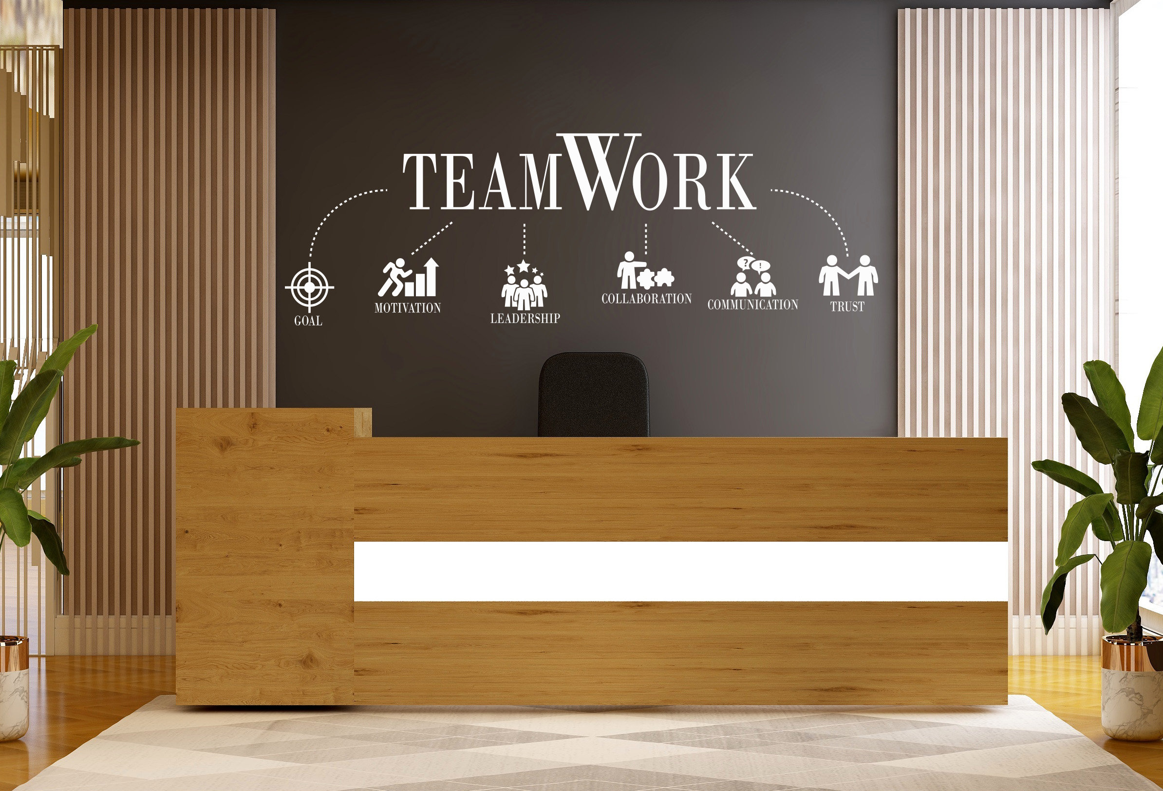 Office Wall Decal,teamwork Decal, Office Wall Art,office Decor,teamwork ...
