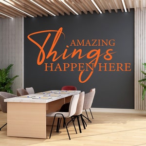 Office Quotes Wall Decal Motivation Quotes Decal Office Wall Sticker ...