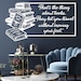Book Wall Decal Book Wall Sticker Reading Book Decal Book Wall - Etsy UK