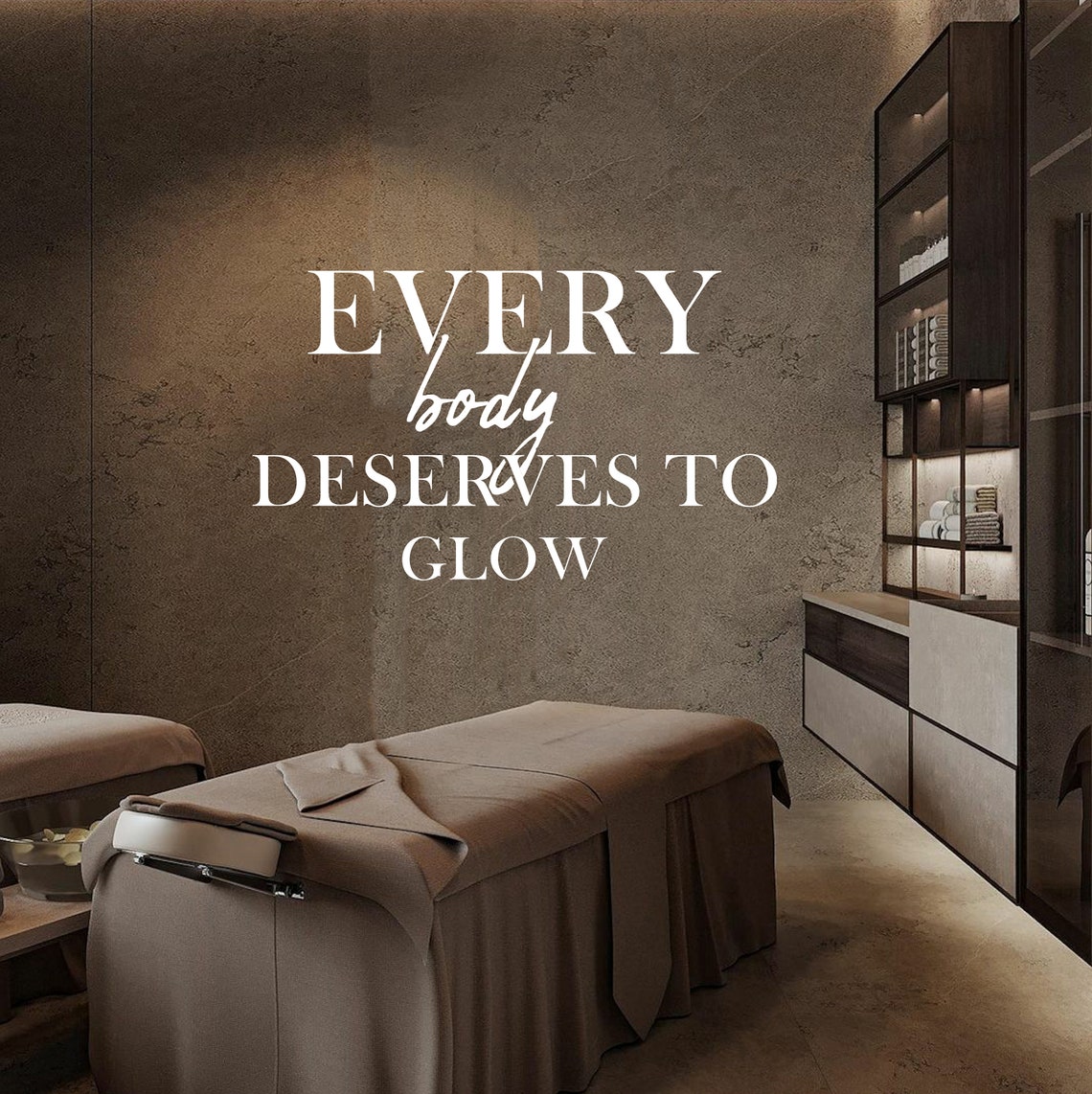 Wall Decals Spa Therapy Beauty Decal Vinyl Sticker SPA Beauty Salon Art ...