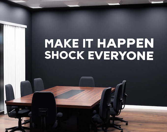 Office Wall Decal,office Decal, Office Wall Art,office Decor,work Wall ...