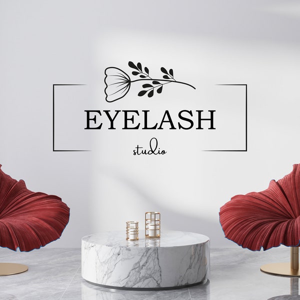 Eyelash Wall Decal - Etsy
