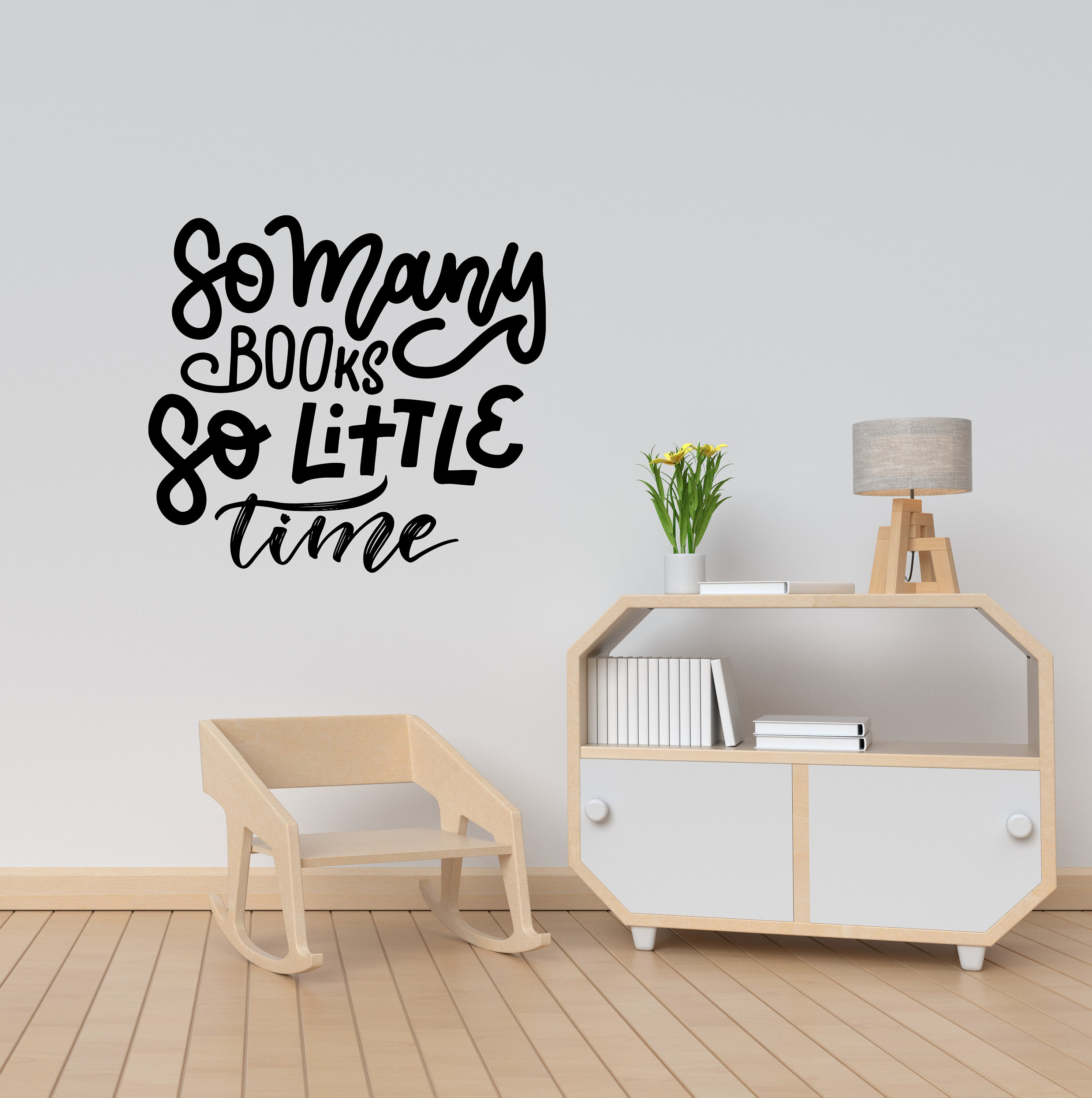 Book Wall Decal Book Wall Sticker Reading Book Decal Book Wall - Etsy