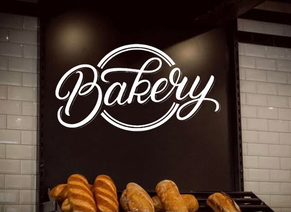 Bakery Wall Decal Bakery Shop Wall Art Bakery Wallsticker | Etsy
