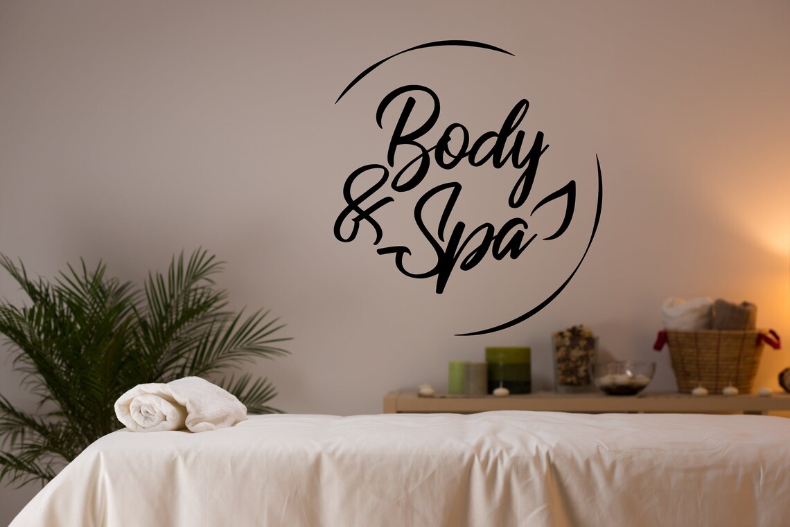 Wall Decals Spa Therapy Beauty Decal Vinyl Sticker SPA Beauty Salon Art ...
