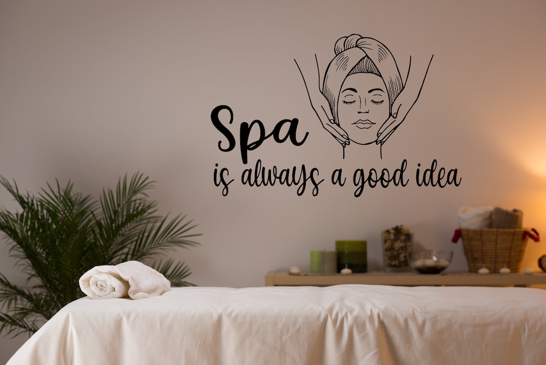 Wall Decals Spa Therapy Beauty Decal Vinyl Sticker SPA Beauty Salon Art ...