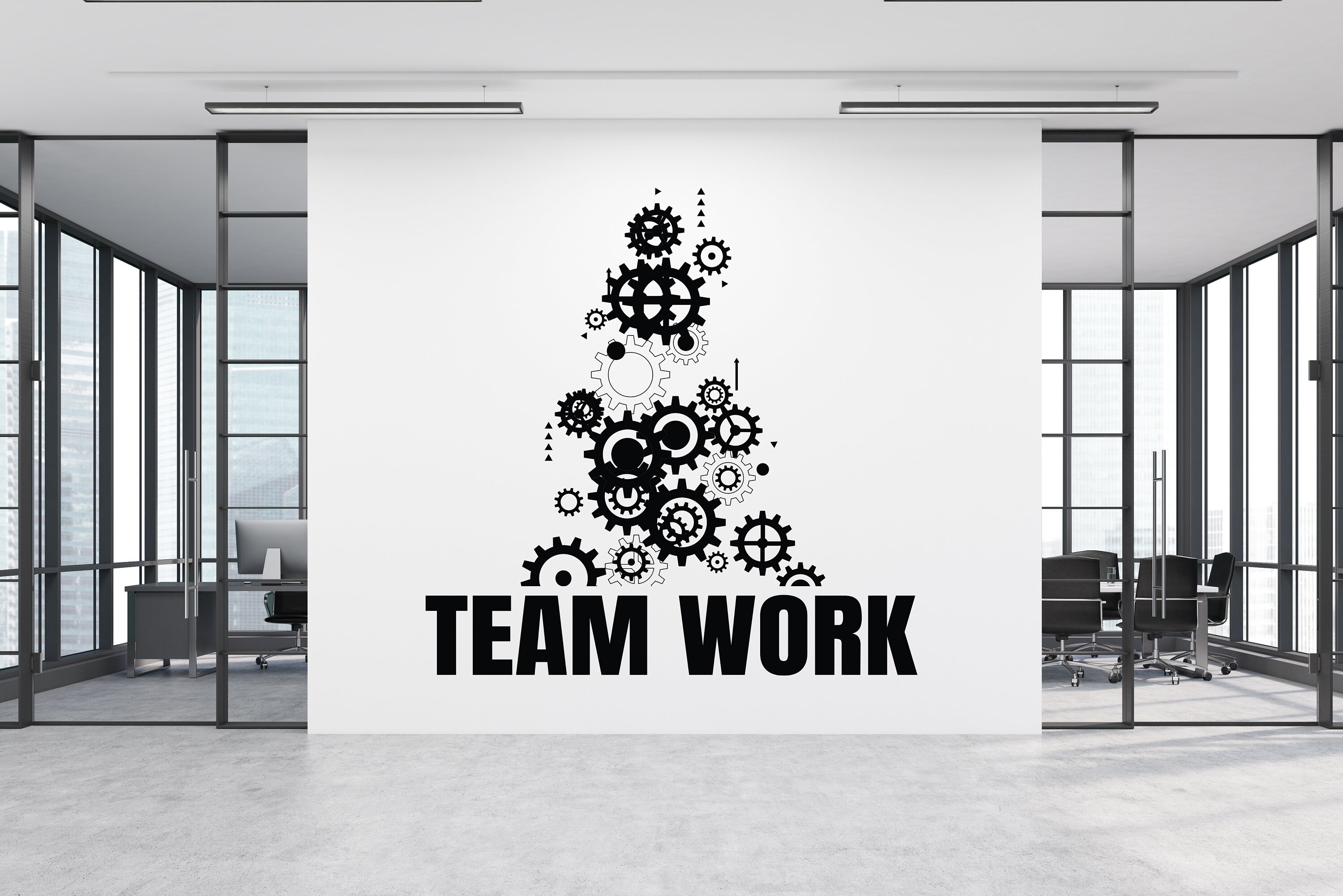 Office Wall Decal,teamwork Decal, Office Wall Art,office Decor ...