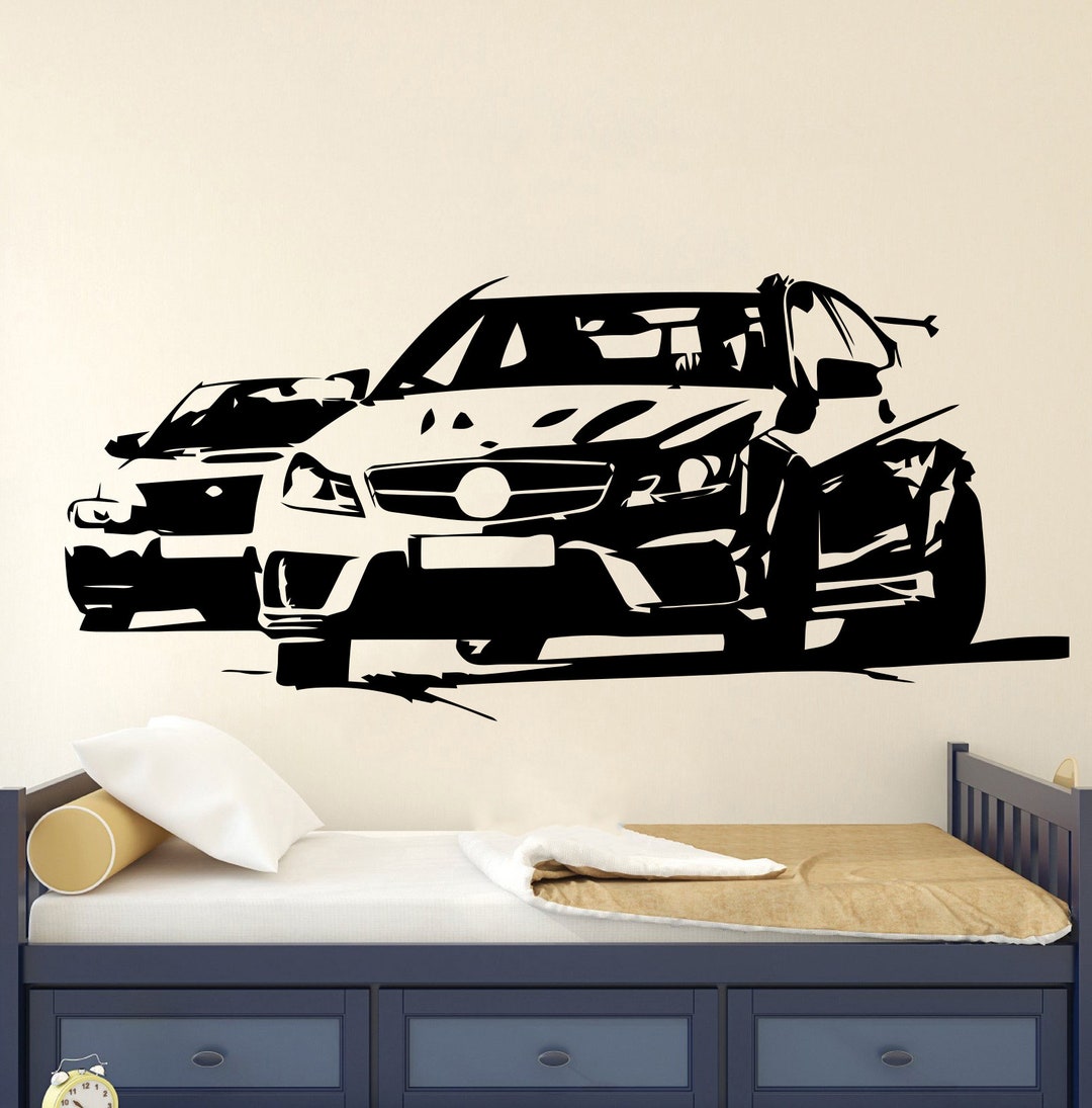 Car Wall Decal Car Wonderful Decal Super Car Decal Car Wall Art Sport ...