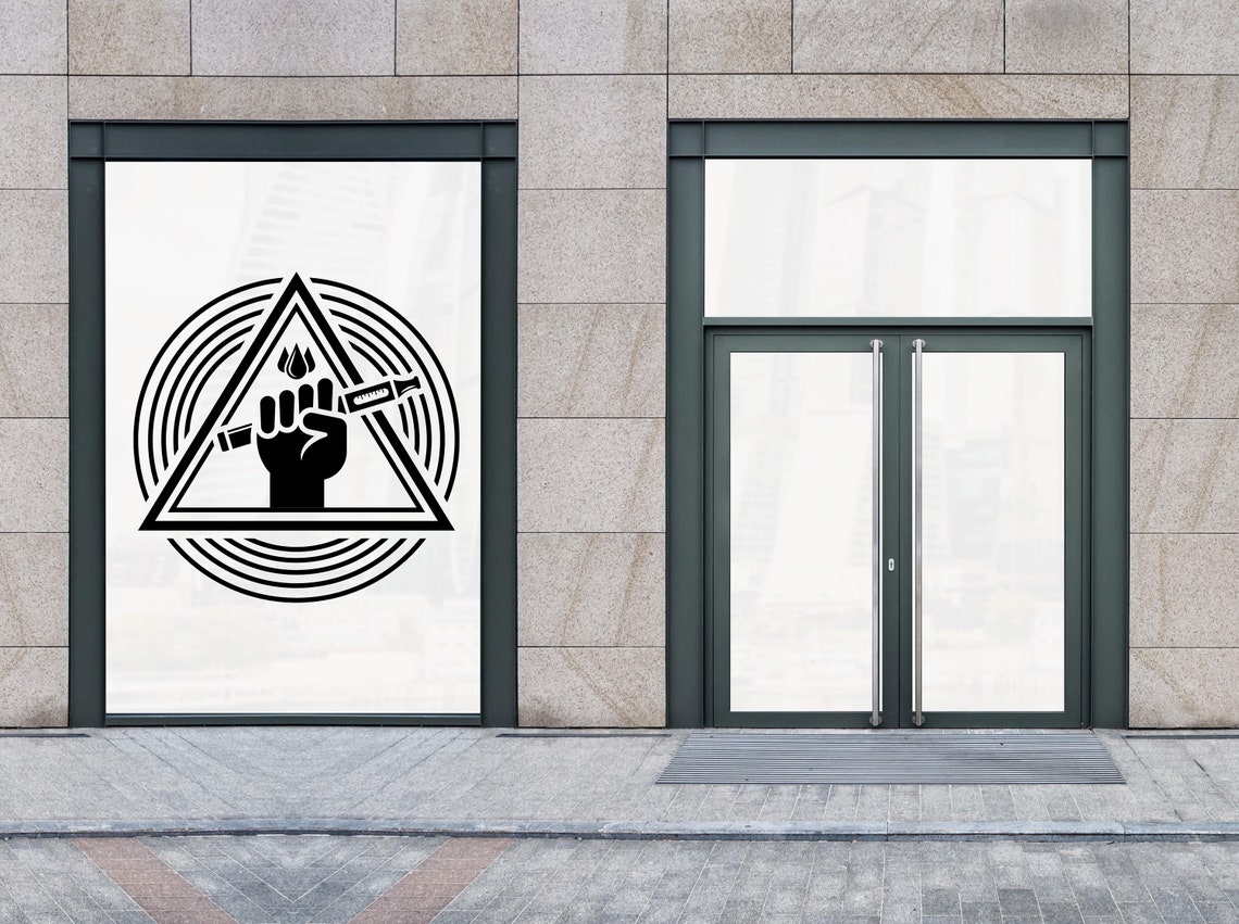 Vape Shop Decal Window Sticker Smoke Shop Decor Vape | Etsy