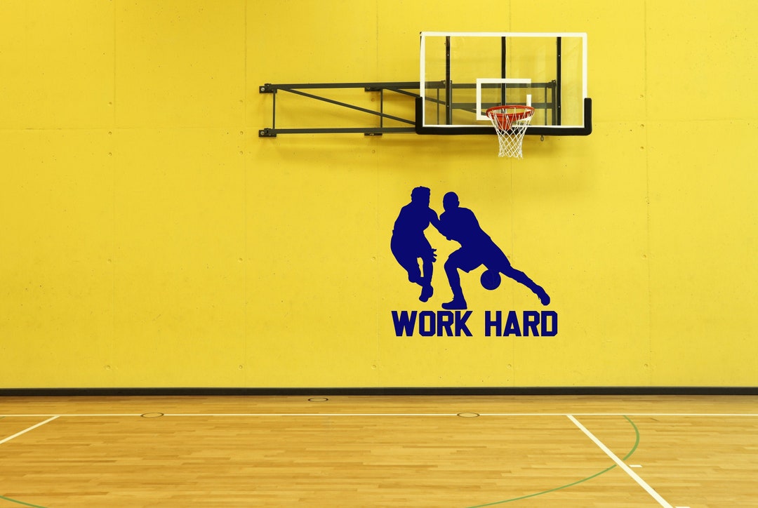 Basketball Decal Sports Decal Basketball Sticker Basketball - Etsy
